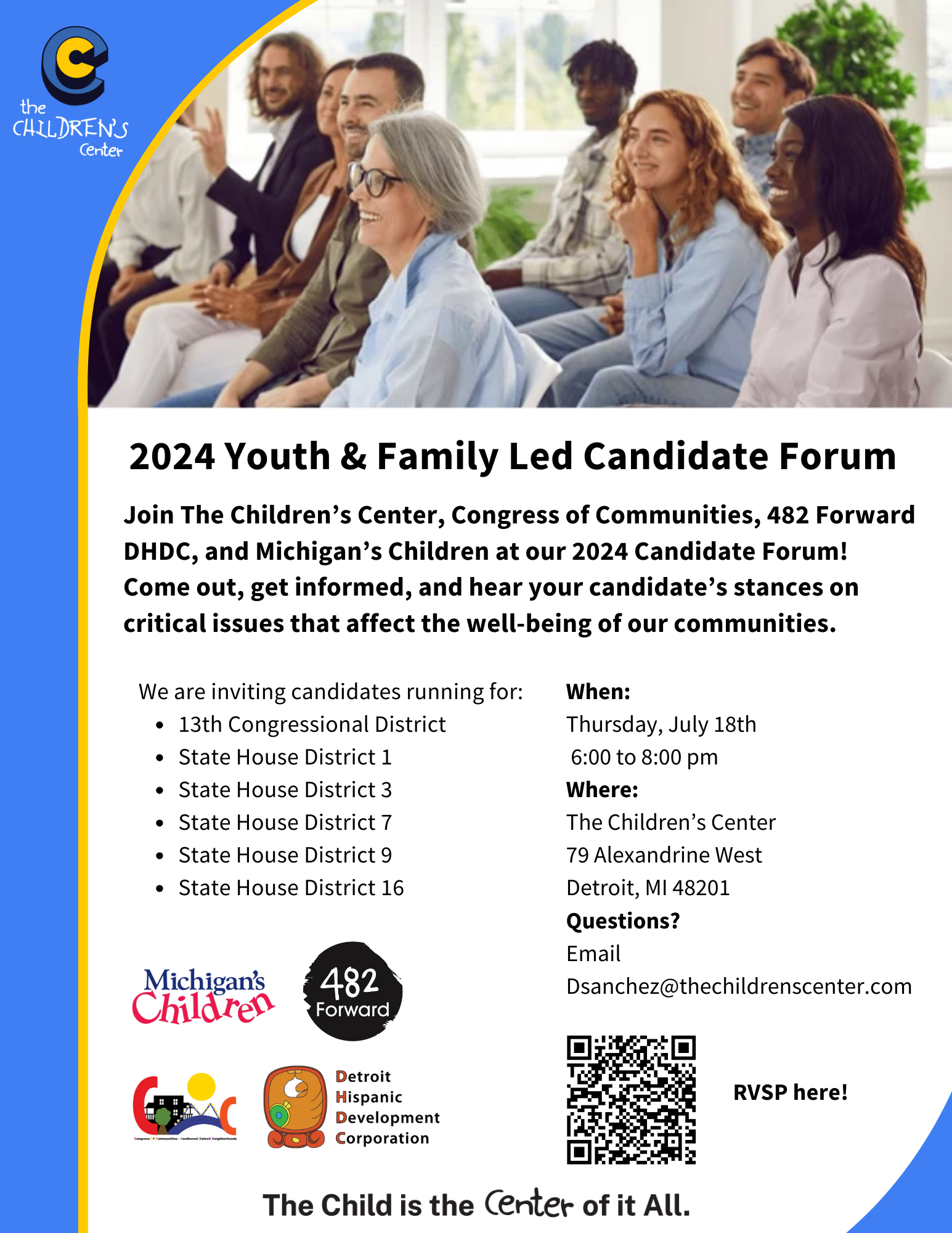 Candidate Forums 2024 - Michigan's Children
